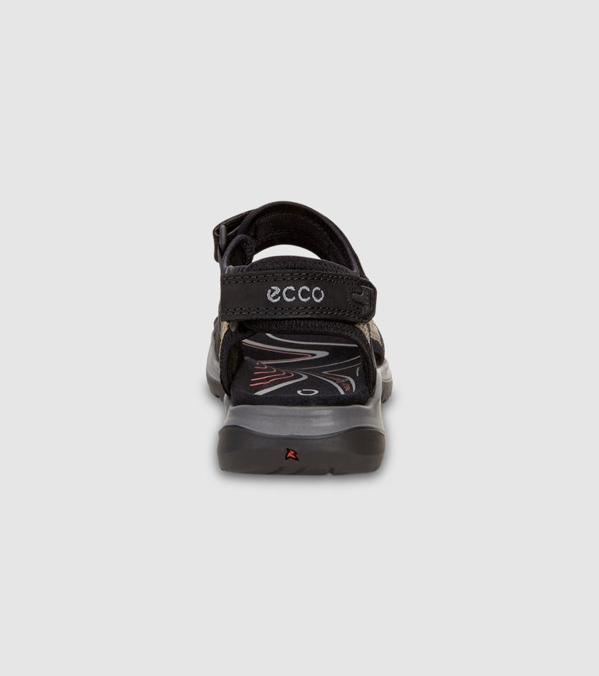 ECCO OFFROAD WOMENS SANDAL BLACK MOLE BLACK O.NUB O.NUB TEX | The ...