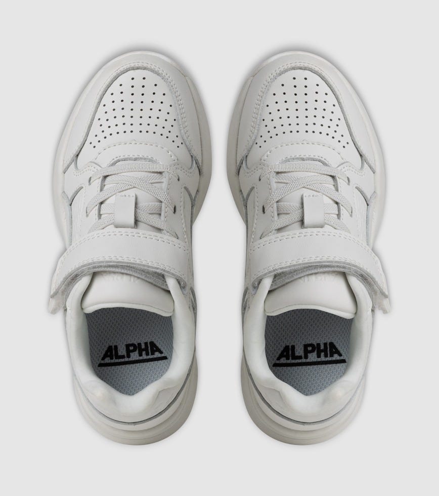 ALPHA STRIKE TRAINER 2 JNR (PS) WHITE UNISEX KIDS | The Athlete's Foot