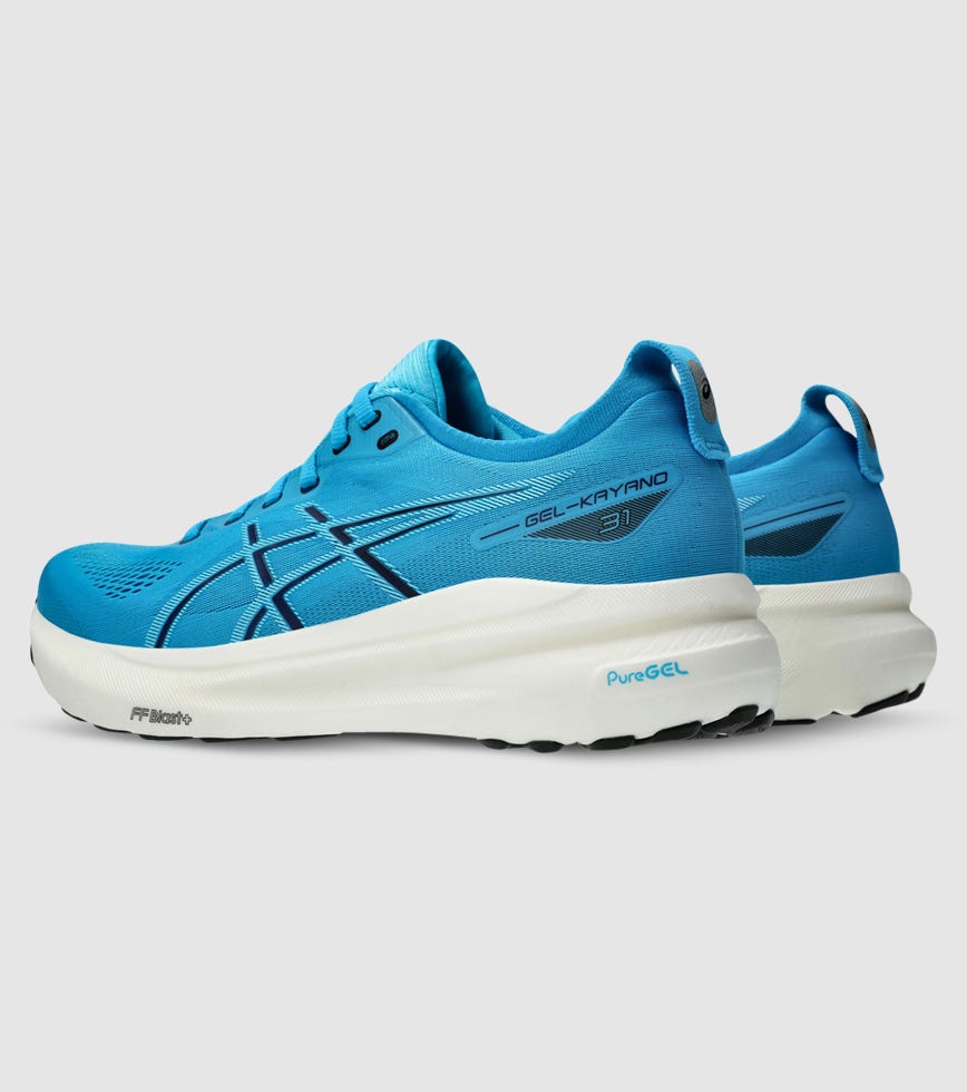 ASICS GEL-KAYANO 31 MENS DIGITAL AQUA BRIGHT CYAN | The Athlete's Foot