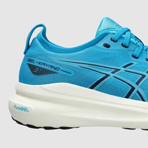 ASICS GEL-KAYANO 31 MENS DIGITAL AQUA BRIGHT CYAN | The Athlete's Foot