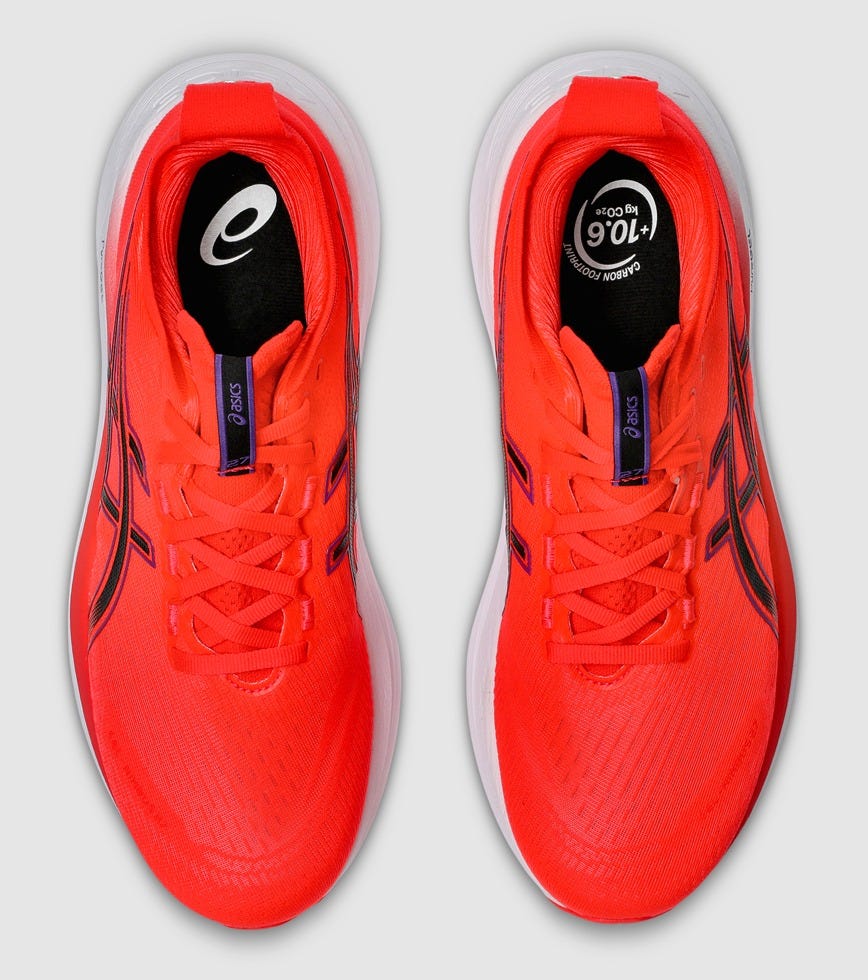 ASICS GEL-NIMBUS 27 MENS FLASH RED BLACK | The Athlete's Foot