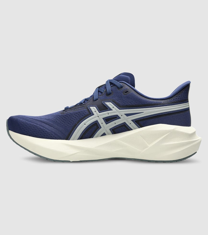 ASICS NOVABLAST 5 'ASICS TRACK CLUB' MENS INDIGO BLUE SEAL GREY | The ...