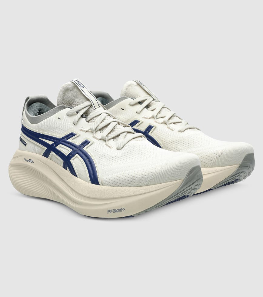 ASICS GEL-NIMBUS 27 ATC WOMENS BIRCH INDIGO BLUE | The Athlete's Foot