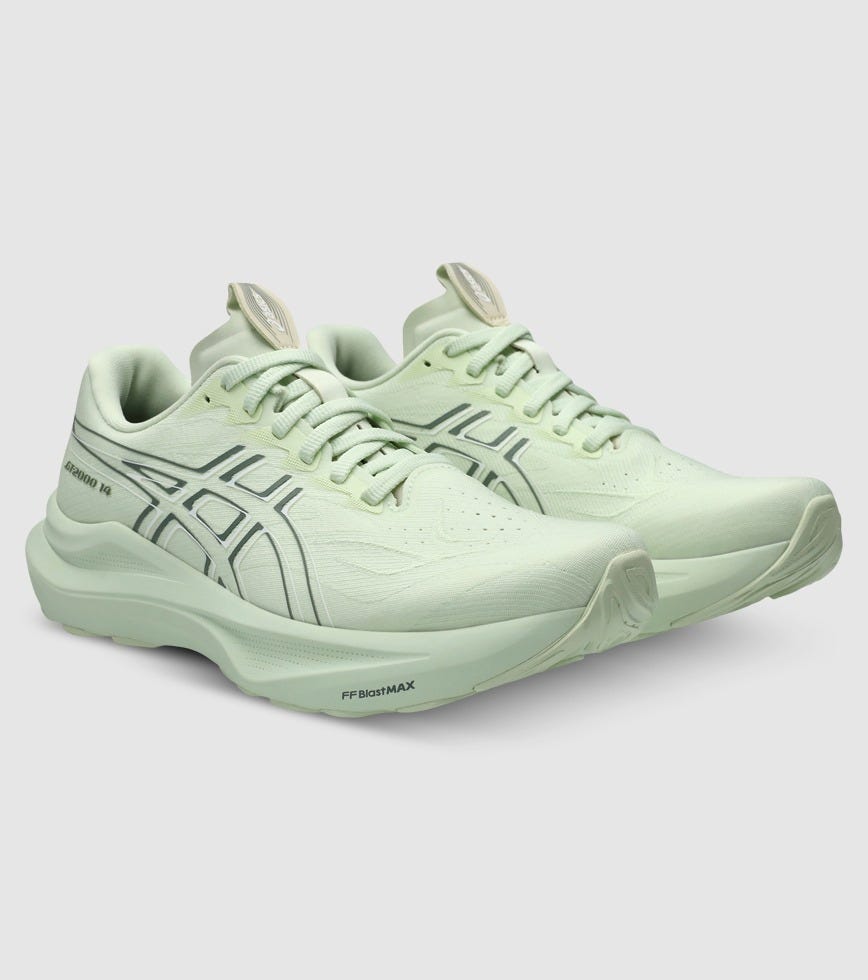 ASICS GT 2000 14 (D WIDE) WHISPER GREEN MONUMENT BLUE WOMENS | The ...