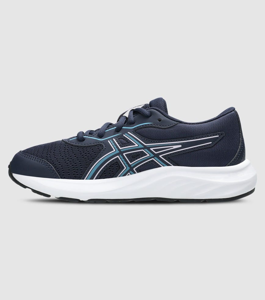 ASICS CONTEND 9 (GS) KIDS MIDNIGHT STILLWATER | The Athlete's Foot