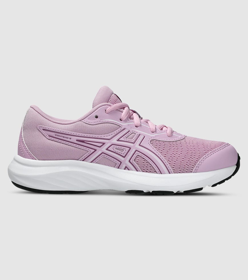 ASICS CONTEND 9 (GS) KIDS LIGHT UBE WHITE | The Athlete's Foot