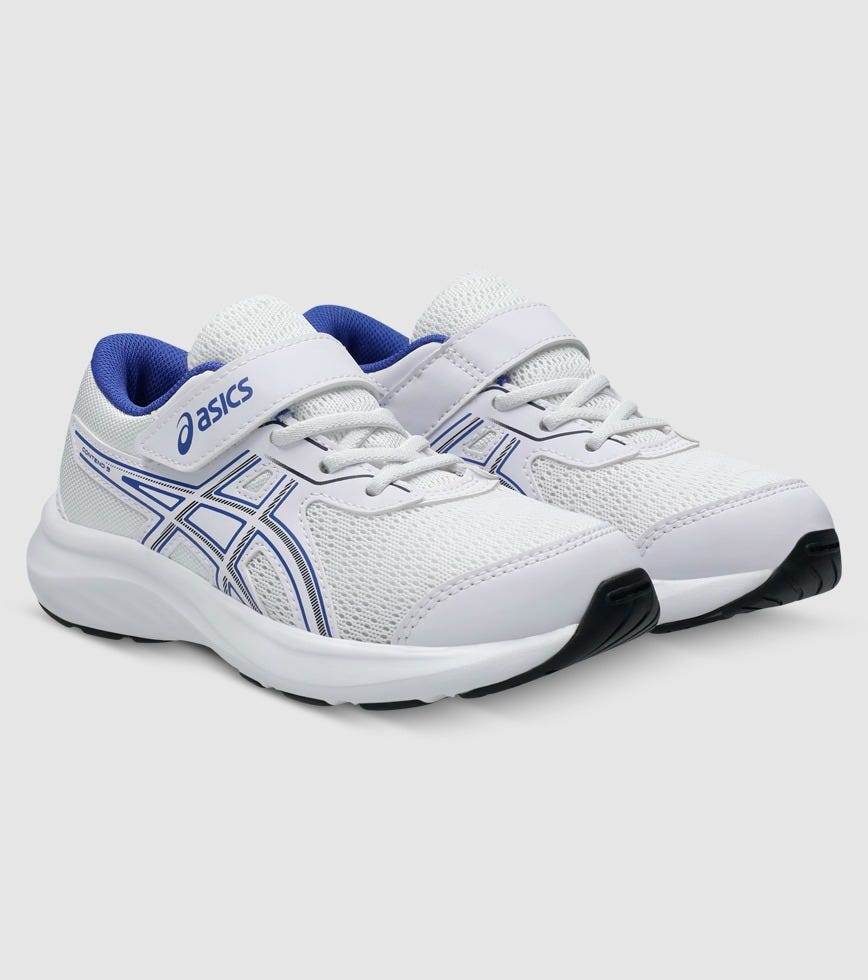 ASICS CONTEND 9 (PS) KIDS WHITE MIDNIGHT | The Athlete's Foot