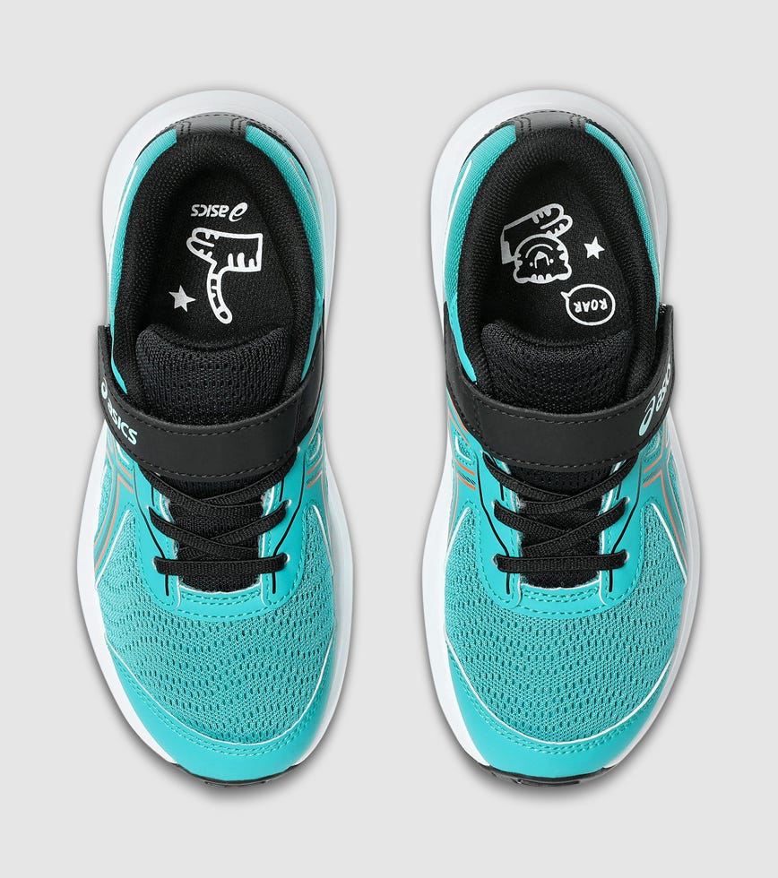 ASICS CONTEND 9 (PS) KIDS WAVE TEAL BLACK | The Athlete's Foot