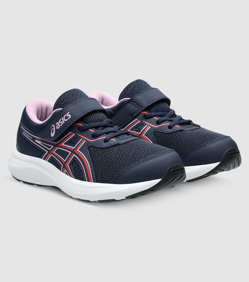 ASICS CONTEND 9 (PS) KIDS MIDNIGHT CORAL REEF | The Athlete's Foot