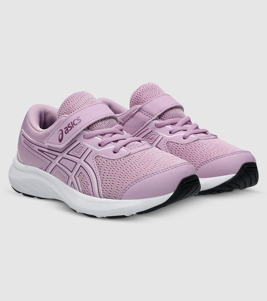 ASICS CONTEND 9 (PS) KIDS LIGHT UBE WHITE | The Athlete's Foot