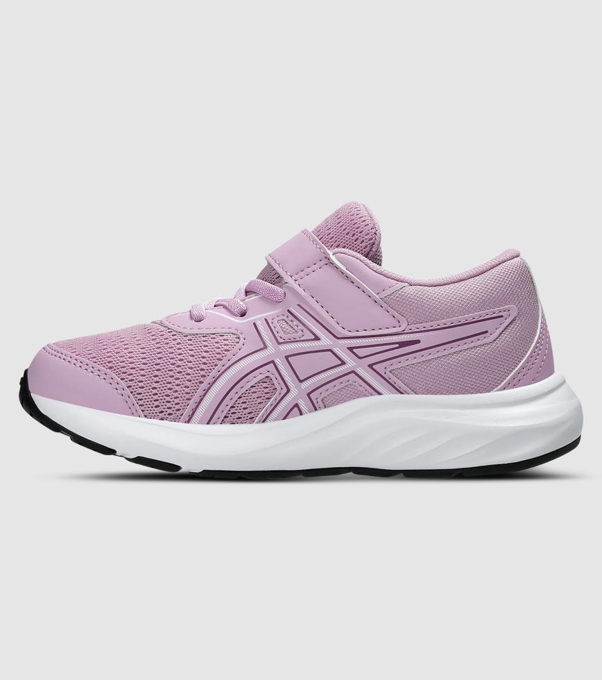 ASICS CONTEND 9 (PS) KIDS LIGHT UBE WHITE | The Athlete's Foot