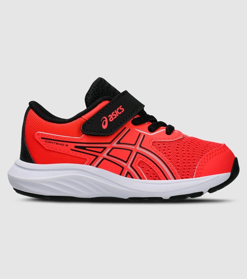 ASICS CONTEND 9 (TS) KIDS FLASH RED BLUE FADE | The Athlete's Foot