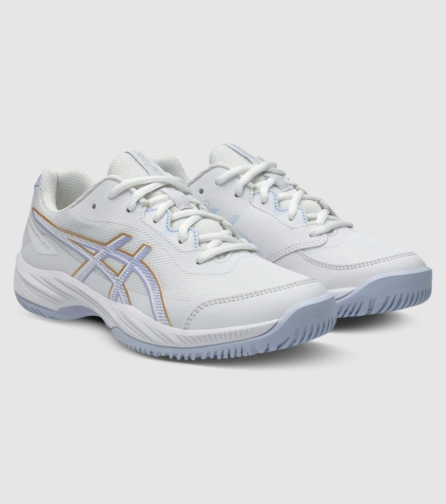 ASICS NETBURNER BALLISTIC 4 (GS) KIDS NETBALL SHOES WHITE VAPOR | The ...