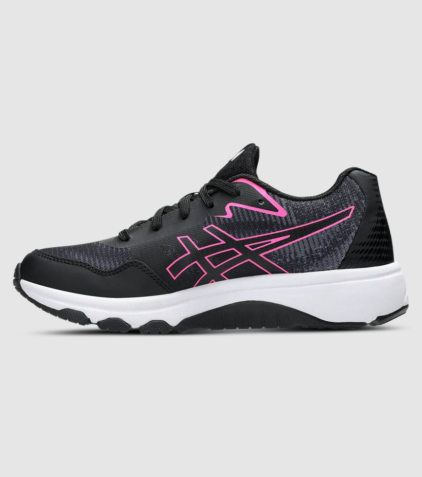 ASICS GEL-NETBURNER PROFESSIONAL 4 (GS) KIDS BLACK HOT PINK | The ...