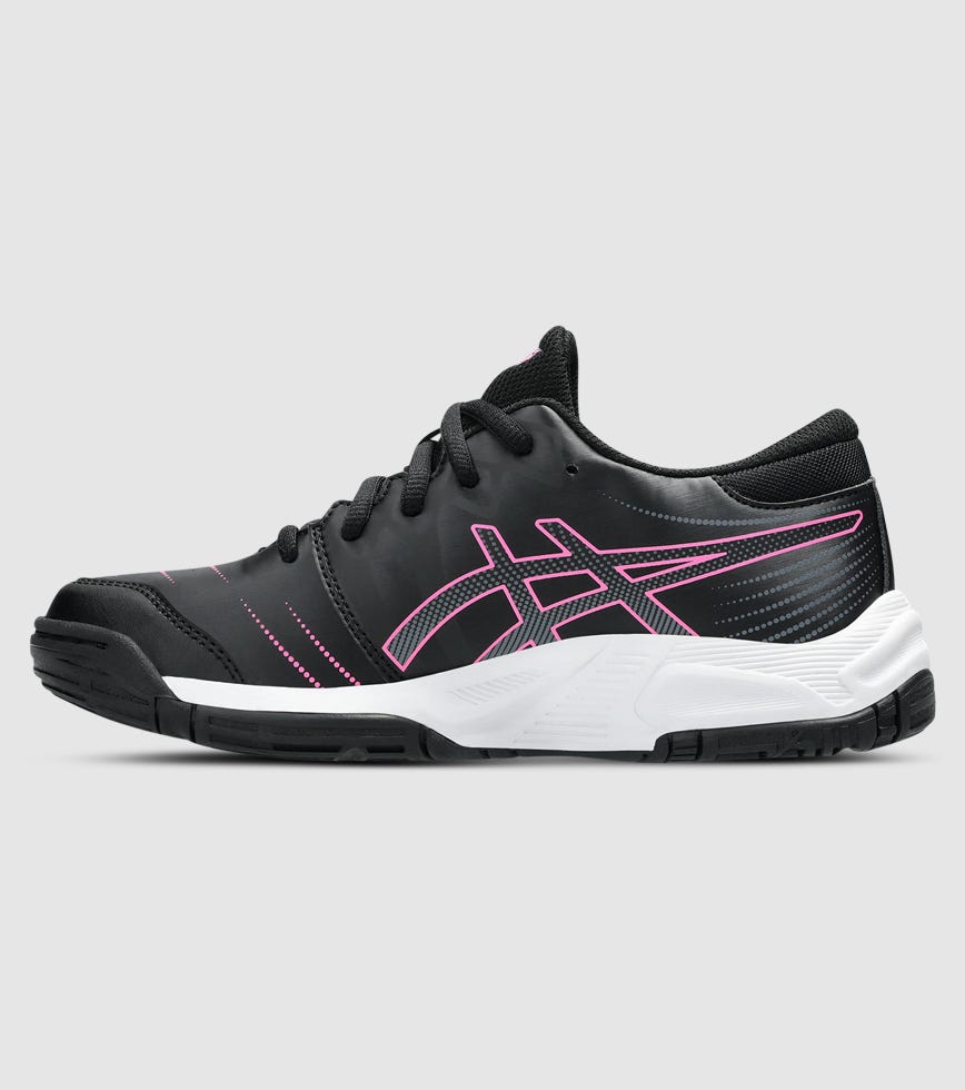 ASICS GEL-NETBURNER 21 (GS) KIDS NETBALL SHOES BLACK HOT PINK | The ...