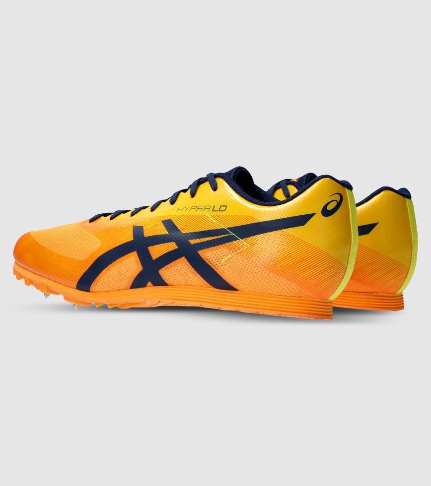 ASICS HYPER LD 6 MENS ORANGE POP BLUE EXPANSE | The Athlete's Foot