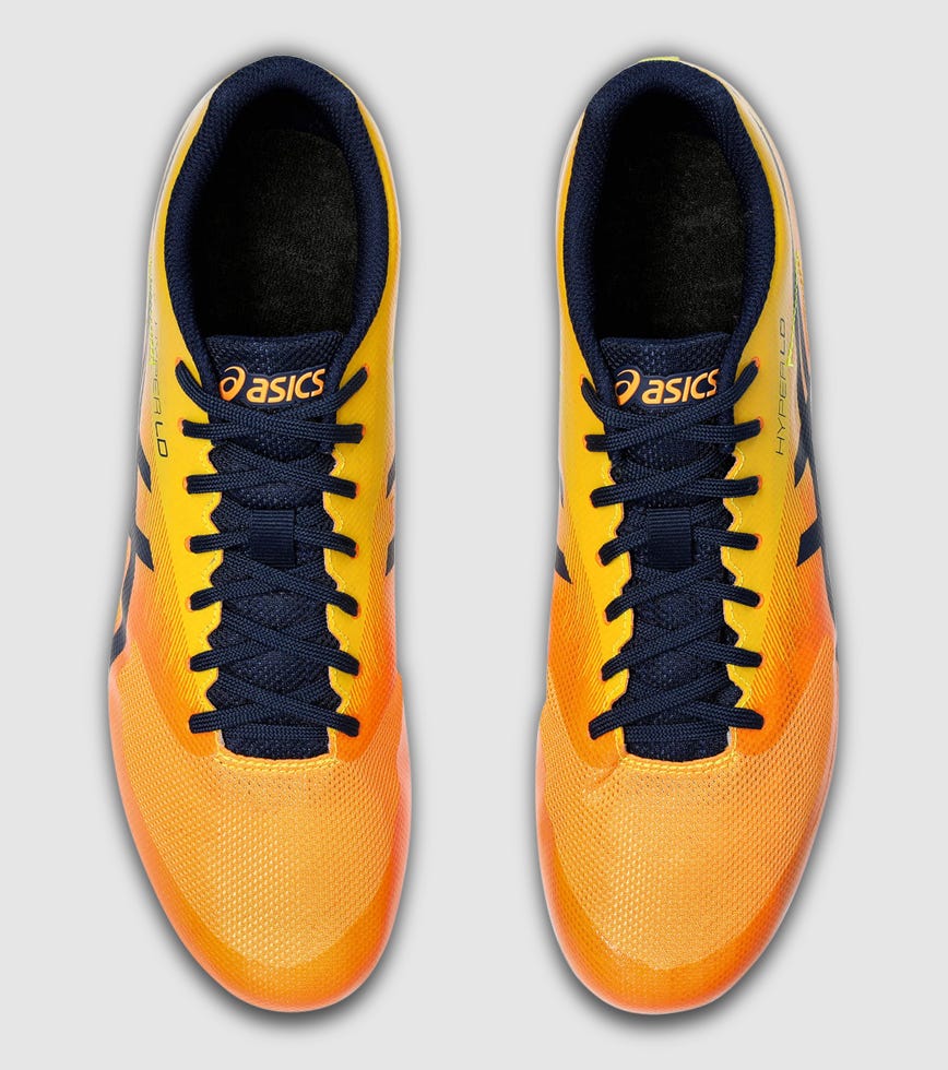 ASICS HYPER LD 6 MENS ORANGE POP BLUE EXPANSE | The Athlete's Foot