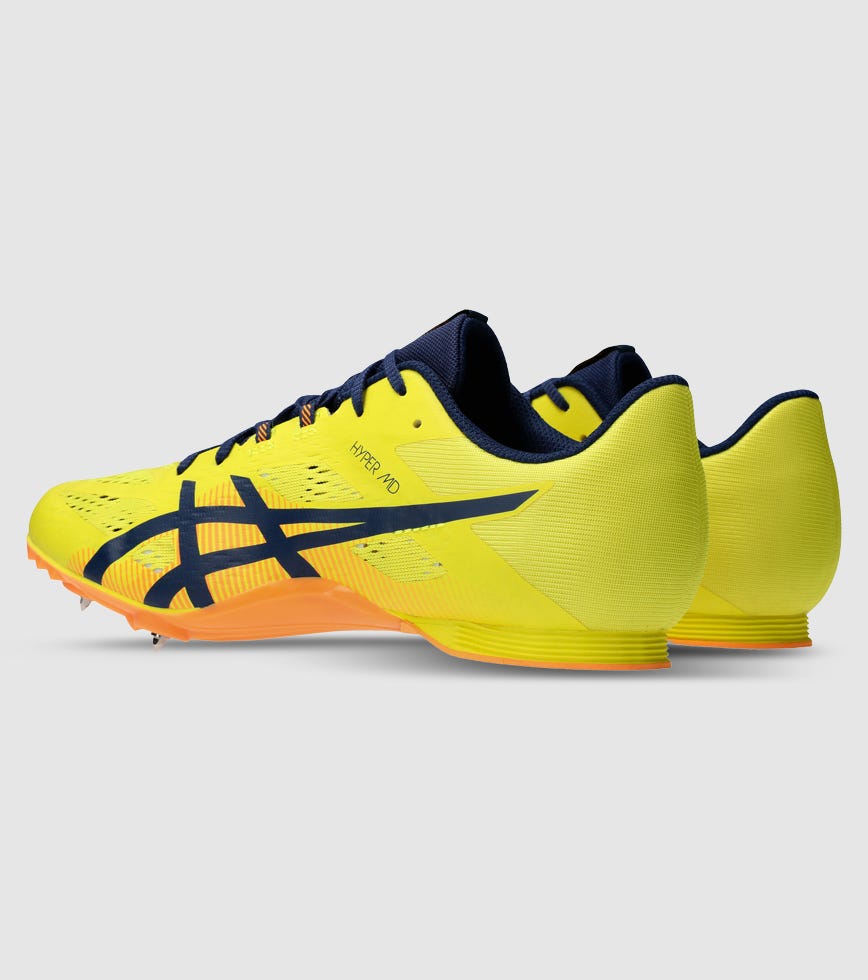 ASICS HYPER MD 8 MENS BRIGHT YELLOW BLUE EXPANSE | The Athlete's Foot