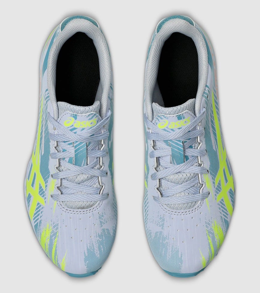ASICS GEL-FIRESTORM 5 (GS) KIDS BLUE FADE CITRON | The Athlete's Foot