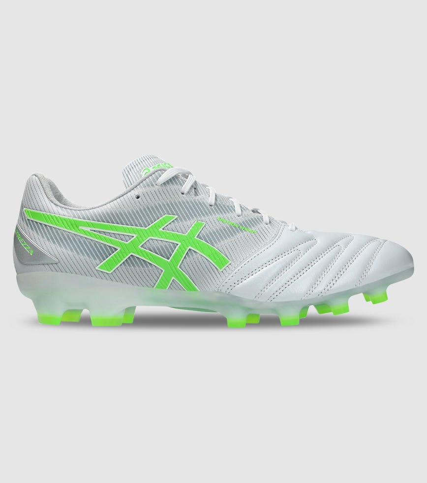 ASICS ULTREZZA 3 (FG) MENS FOOTBALL BOOTS WHITE GREEN GECKO | The ...