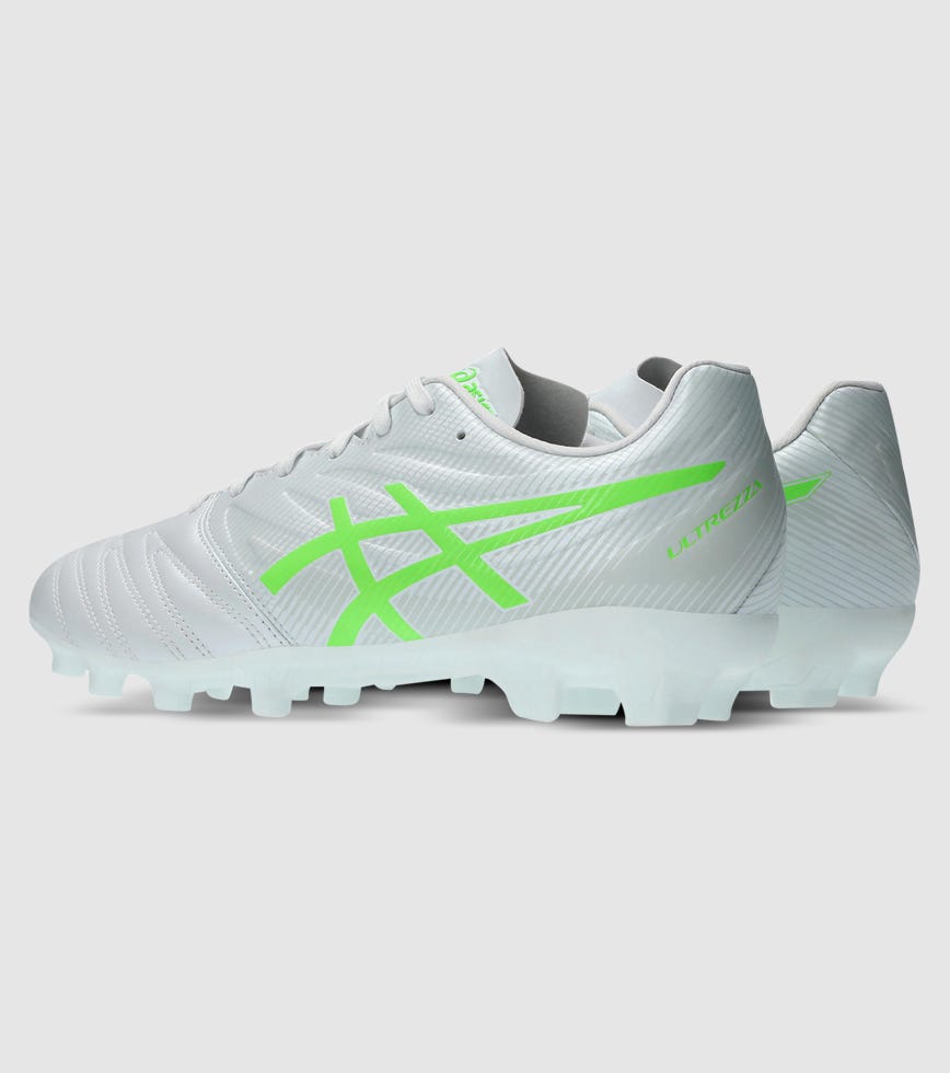 ASICS ULTREZZA CLUB 3 (FG) MENS FOOTBALL BOOTS WHITE GREEN GECKO | The ...