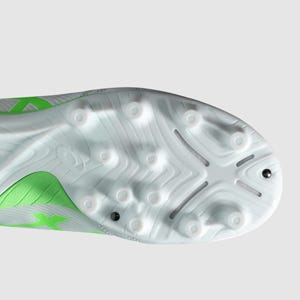 ASICS ULTREZZA (FG) (GS) KIDS FOOTBALL BOOTS WHITE GREEN GECKO | The ...