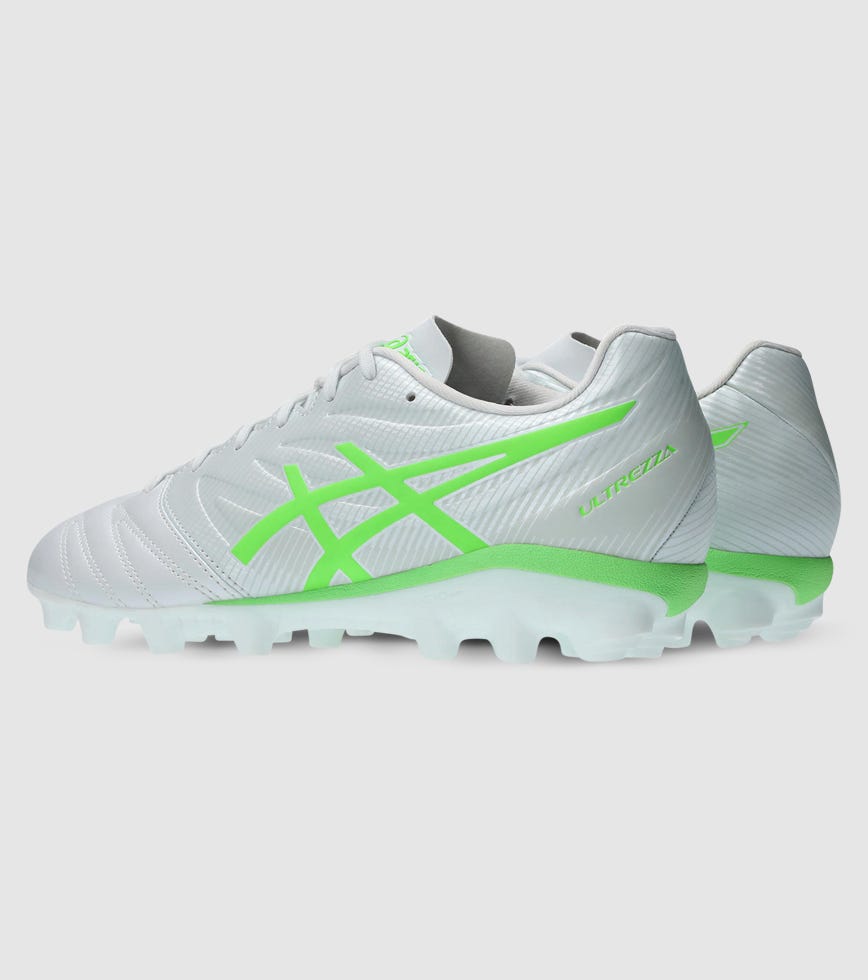 ASICS ULTREZZA (FG) (GS) KIDS FOOTBALL BOOTS WHITE GREEN GECKO | The ...