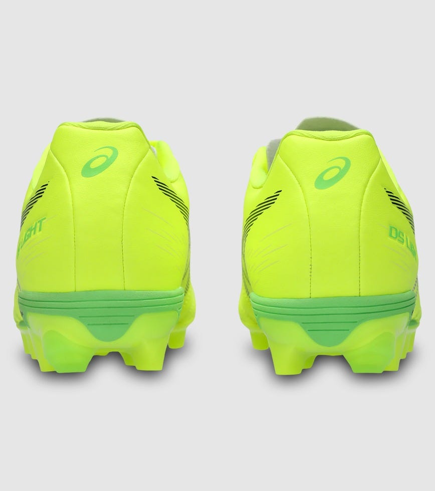 ASICS DS LIGHT JR (GS) KIDS FOOTBALL BOOTS SAFETY YELLOW BLACK | The ...
