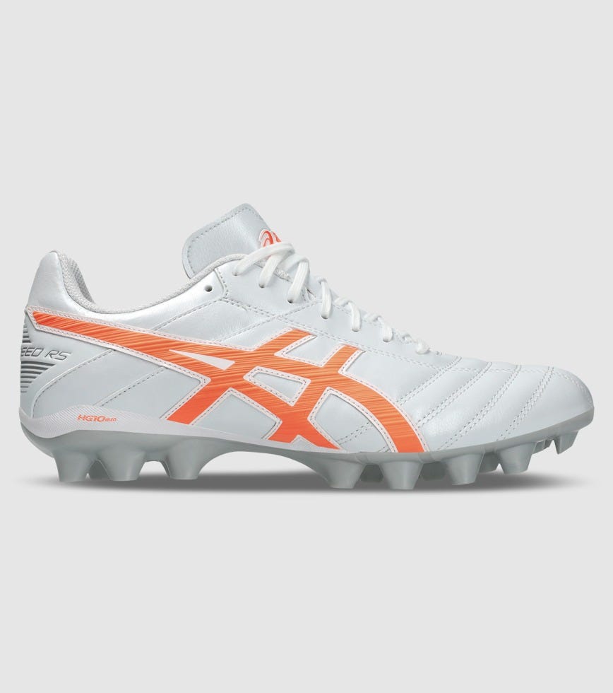 ASICS LETHAL SPEED RS 2 MENS FOOTBALL BOOTS WHITE VIVID CORAL | The ...