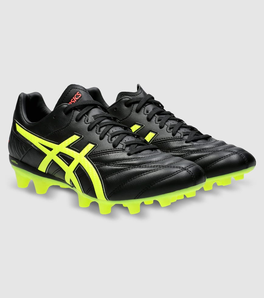 ASICS LETHAL FLASH IT 2 MENS BLACK SAFETY YELLOW | The Athlete's Foot