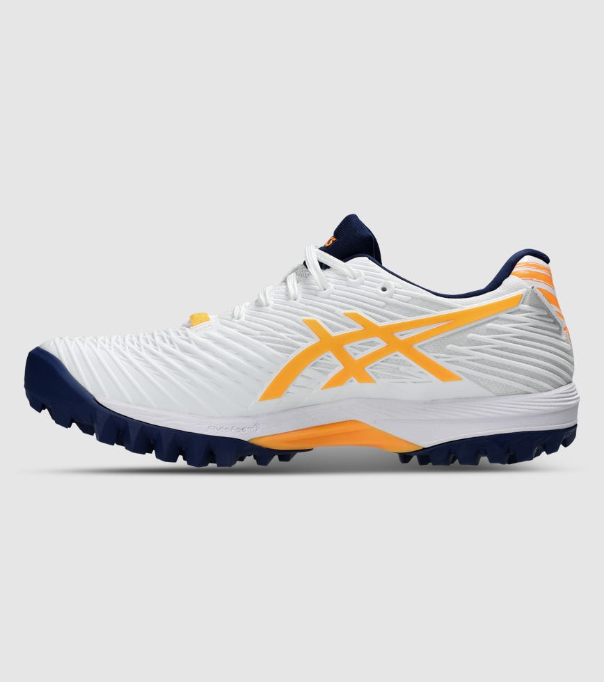 ASICS FIELD SPEED FF MENS WHITE STADIUM ORANGE | The Athlete's Foot