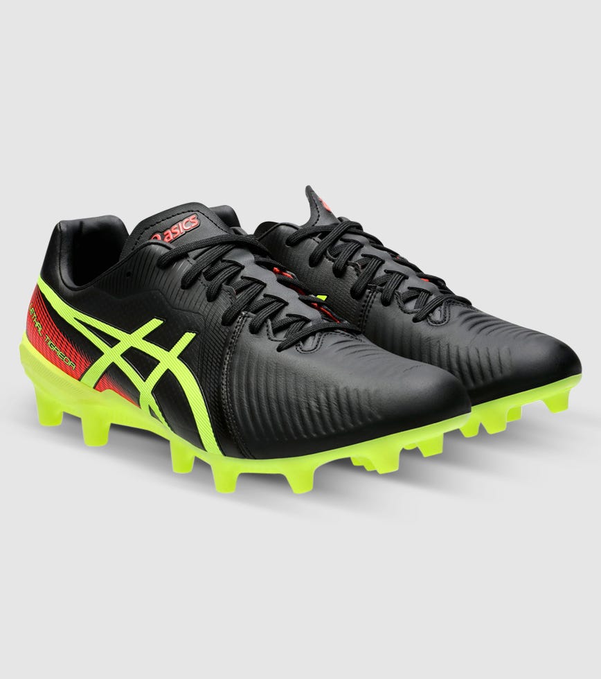 ASICS LETHAL TIGREOR IT FF 3 MENS BLACK SAFETY YELLOW | The Athlete's Foot