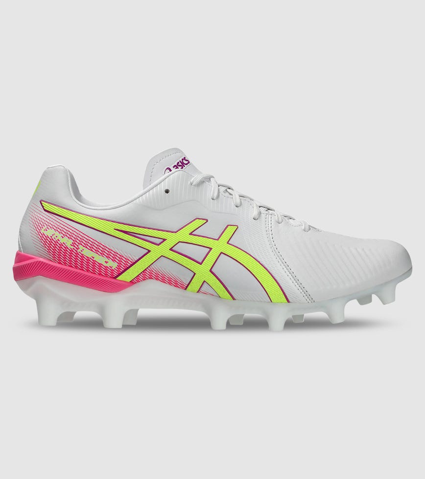 ASICS LETHAL TIGREOR IT FF 3 (FG) MENS FOOTBALL BOOTS WHITE SAFETY ...