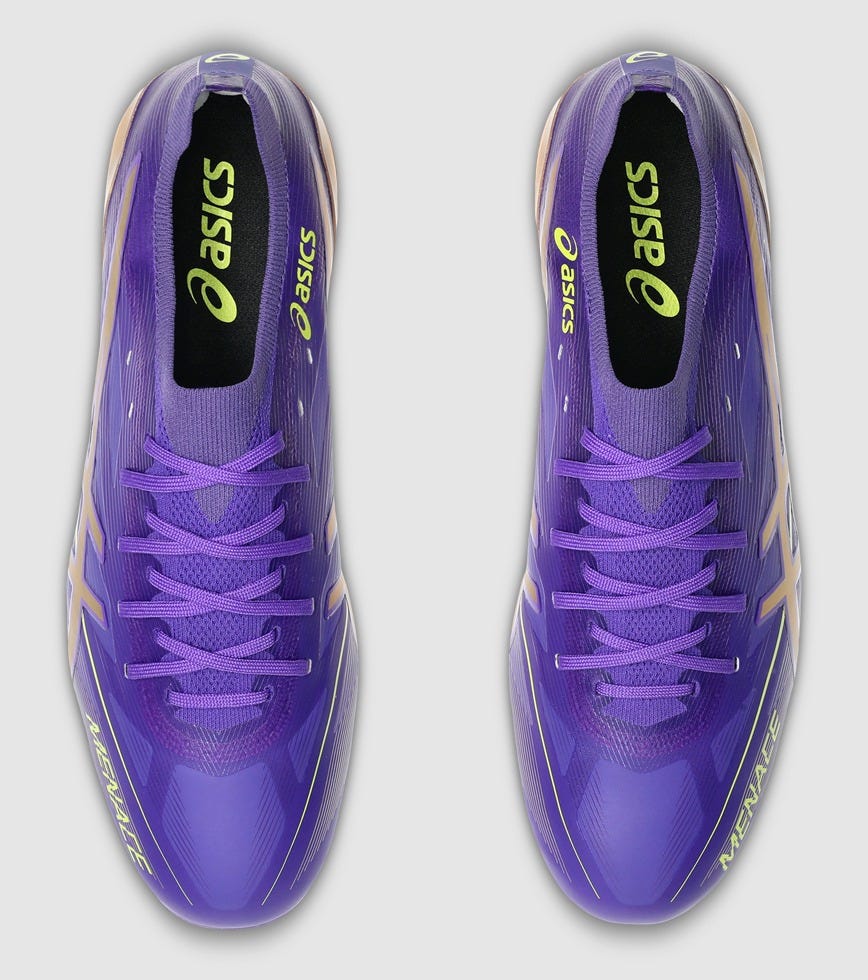 ASICS MENACE 5 MENS FOOTBALL BOOTS ROYAL AZEL PURE GOLD | The Athlete's ...