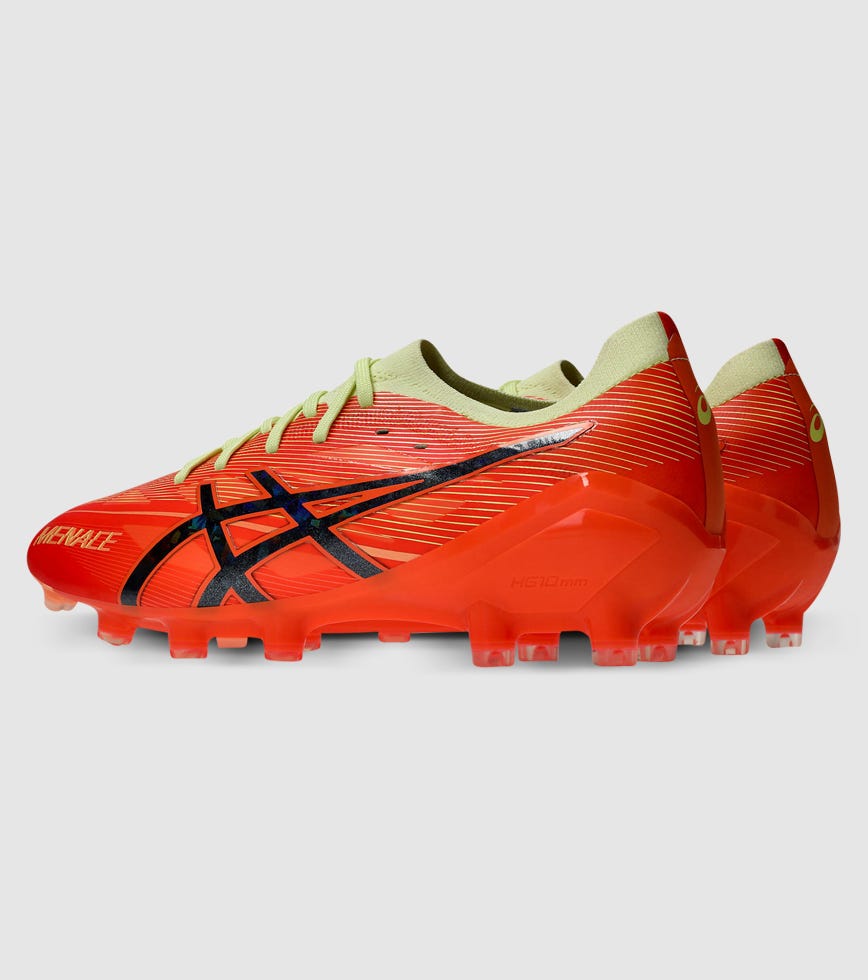 ASICS MENACE 5 (FG) MENS NOVA ORANGE BLACK | The Athlete's Foot