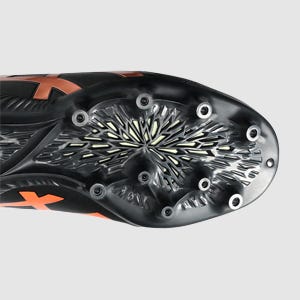 ASICS LETHAL FLASH IT FF 3 (FG) MENS FOOTBALL BOOTS BLACK NOVA ORANGE ...