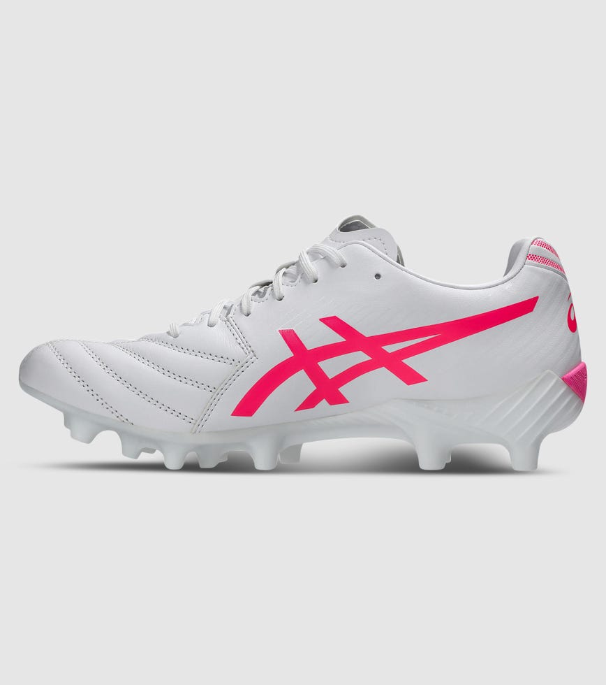 ASICS LETHAL FLASH IT FF 3 (FG) MENS FOOTBALL BOOTS WHITE HOT PINK ...