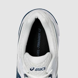 ASICS GEL TRIGGER 12 MENS WHITE MAKO BLUE | The Athlete's Foot