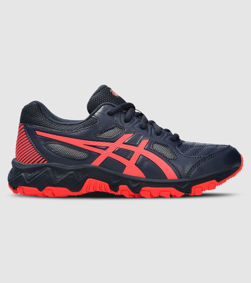 ASICS GEL-TRIGGER 12 TX (GS) KIDS MIDNIGHT FLASH RED | The Athlete's Foot