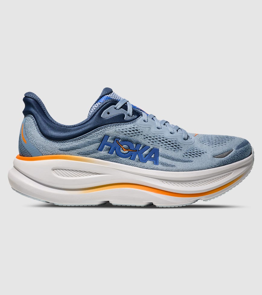 HOKA BONDI 9 (4E X-WIDE) MENS DRIZZLE DOWNPOUR | The Athlete's Foot