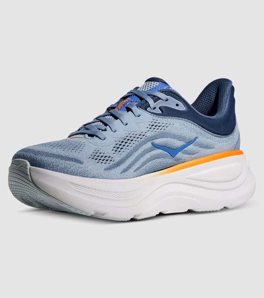HOKA BONDI 9 (4E X-WIDE) MENS DRIZZLE DOWNPOUR | The Athlete's Foot