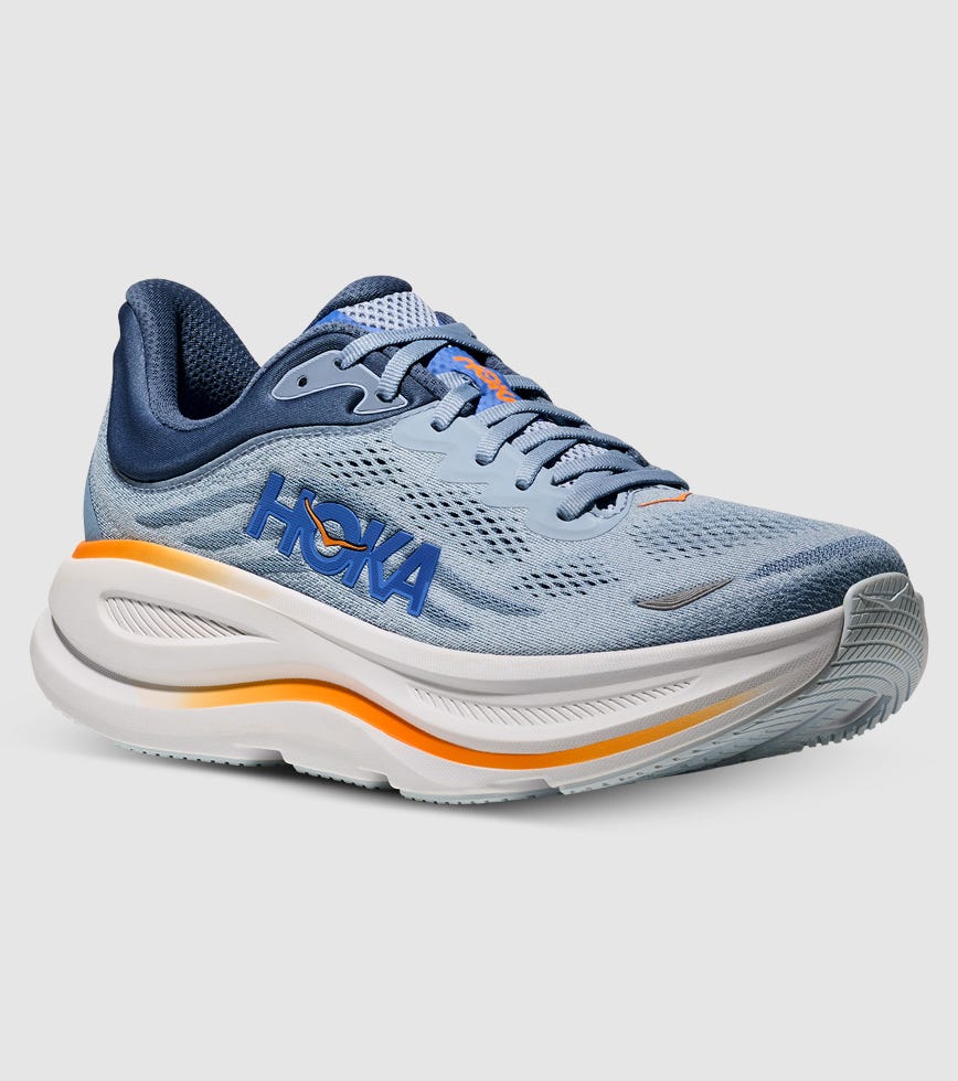 HOKA BONDI 9 (4E X-WIDE) MENS DRIZZLE DOWNPOUR | The Athlete's Foot