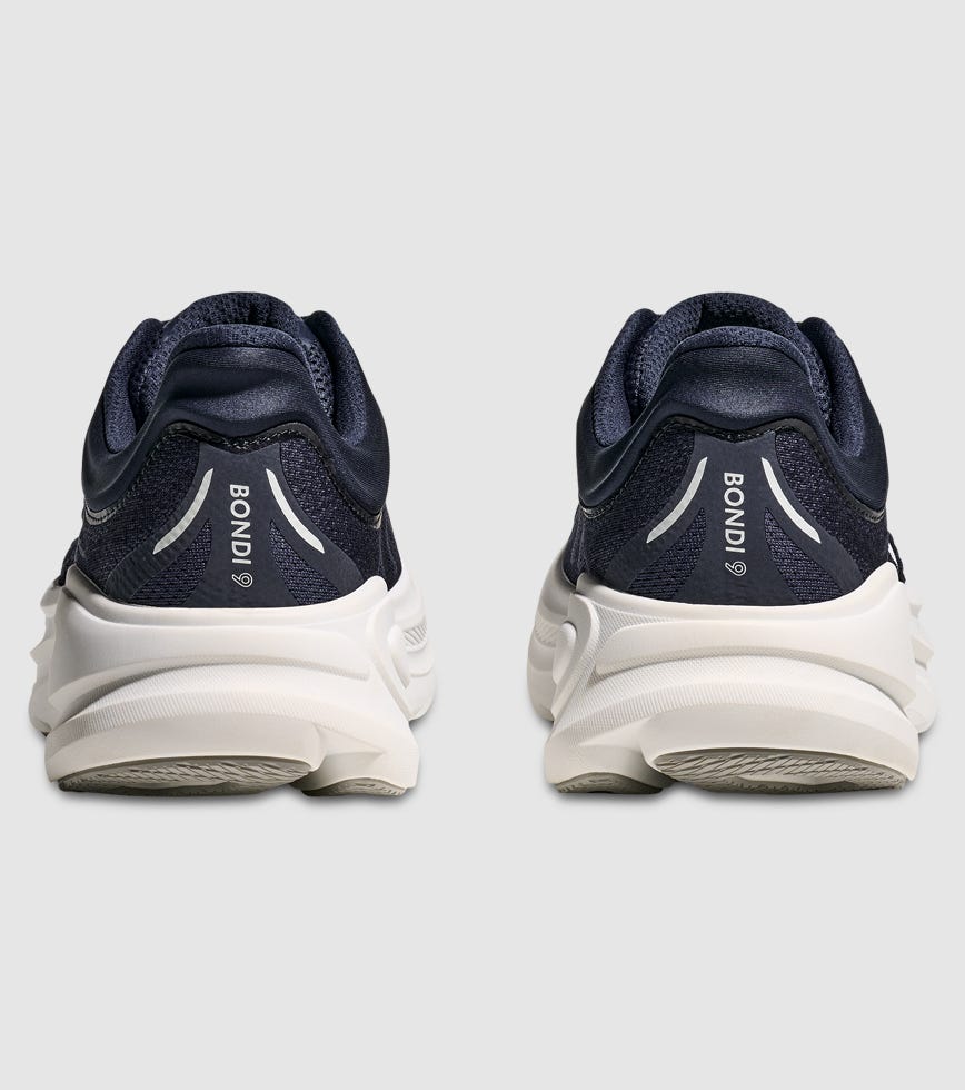 HOKA BONDI 9 (4E X-WIDE) MENS VARSITY NAVY WHITE | The Athlete's Foot