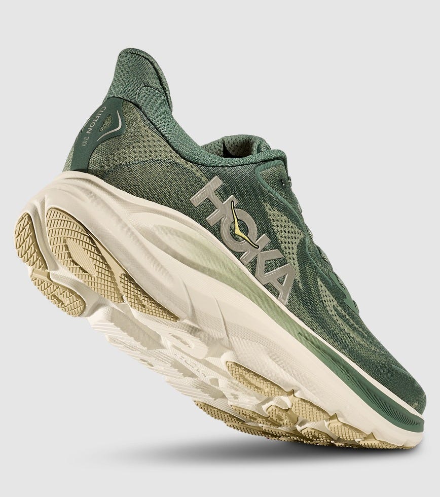 HOKA CLIFTON 10 MENS FERN TRUFFLE SALT | The Athlete's Foot