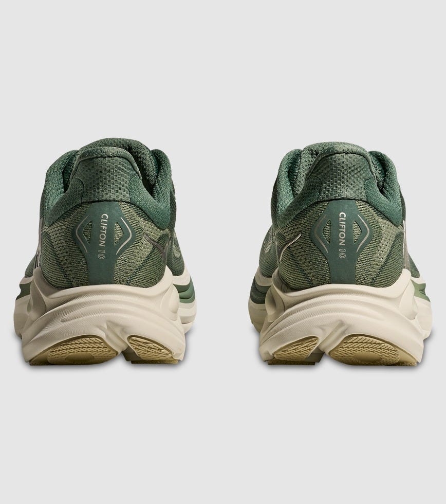HOKA CLIFTON 10 MENS FERN TRUFFLE SALT | The Athlete's Foot