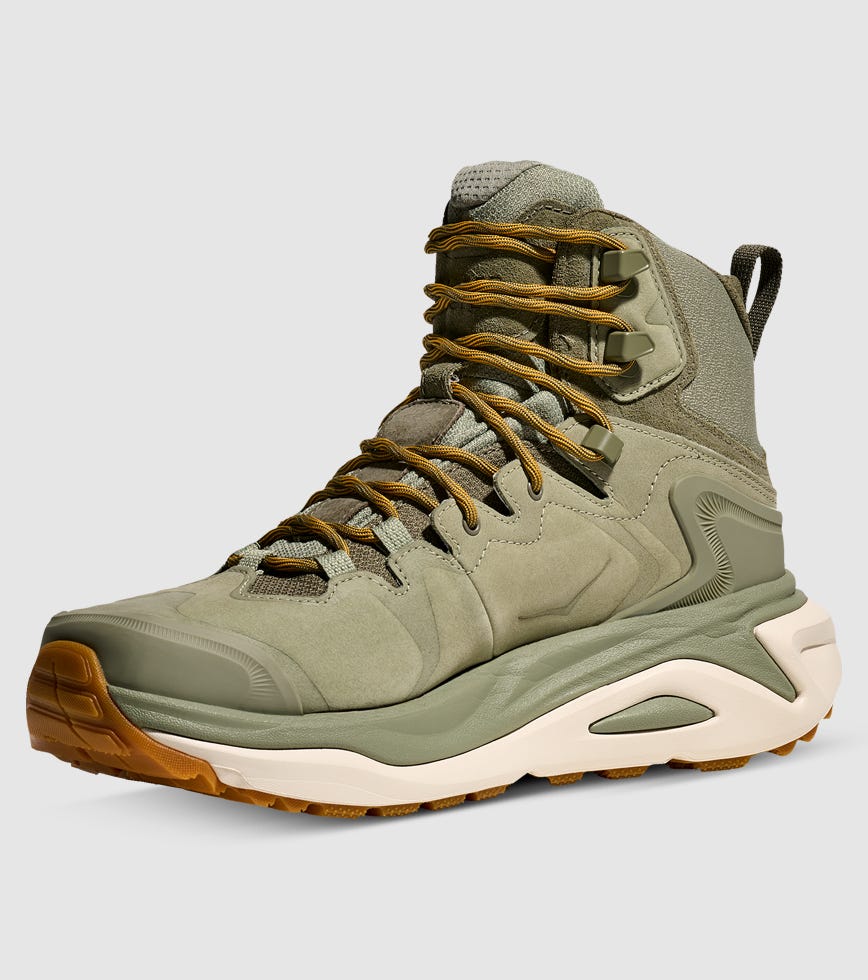 HOKA KAHA 3 GORE-TEX MENS SEA MOSS OAT MILK | The Athlete's Foot