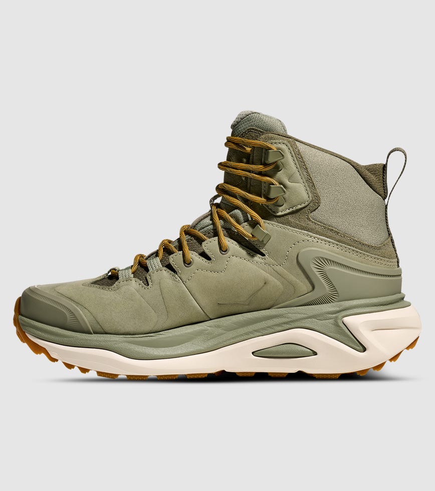 HOKA KAHA 3 GORE-TEX MENS SEA MOSS OAT MILK | The Athlete's Foot