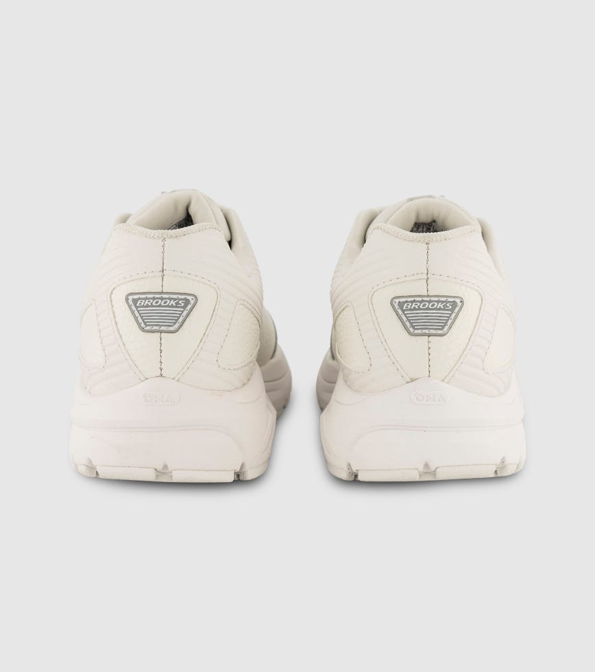 BROOKS ADDICTION WALKER 2 (2E) MENS WHITE WHITE | White BROOKS M ...