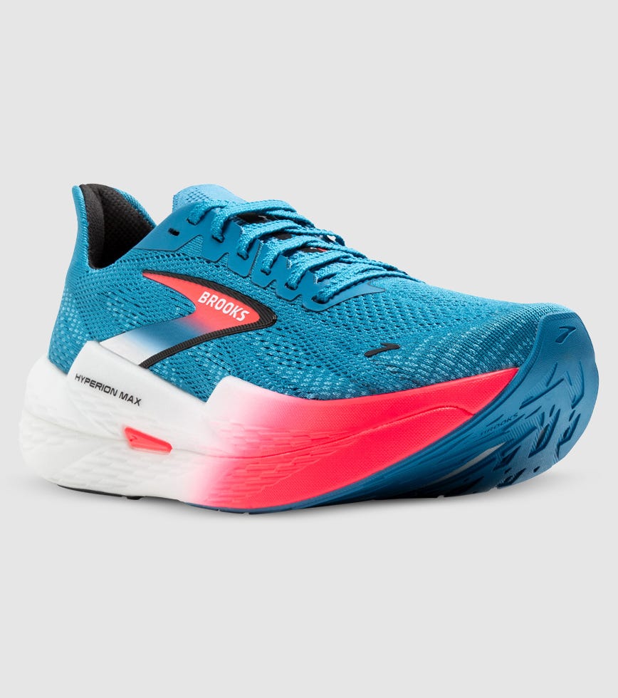 BROOKS HYPERION MAX 2 WOMENS CRYSTAL SEA DI PINK BLK | The Athlete's Foot
