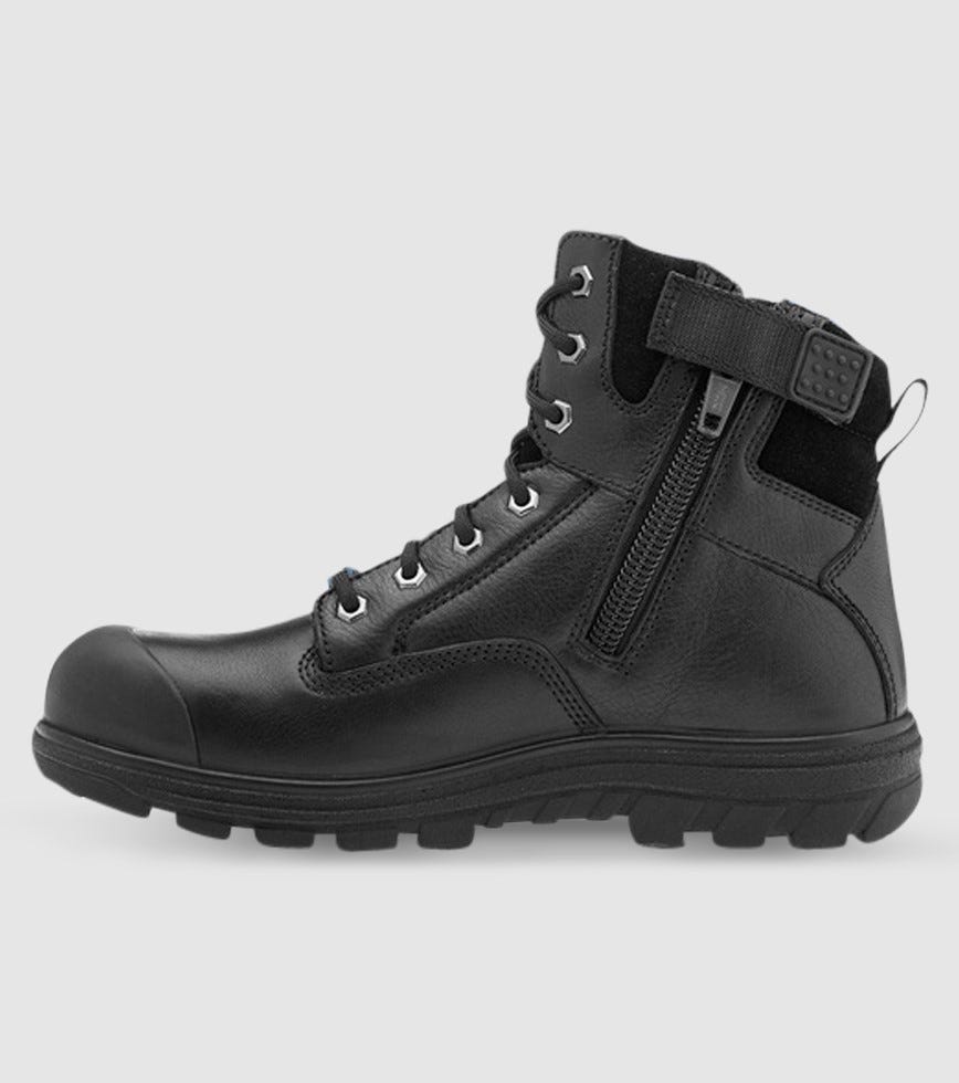 ASCENT ALPHA 2 (2E WIDE) WOMENS WORK BOOTS BLACK | The Athlete's Foot